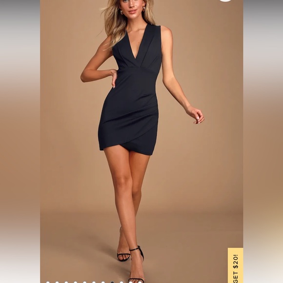 Lulus | Dresses | Lulus Perfect Pick Black Bodycon Dress | Poshmark